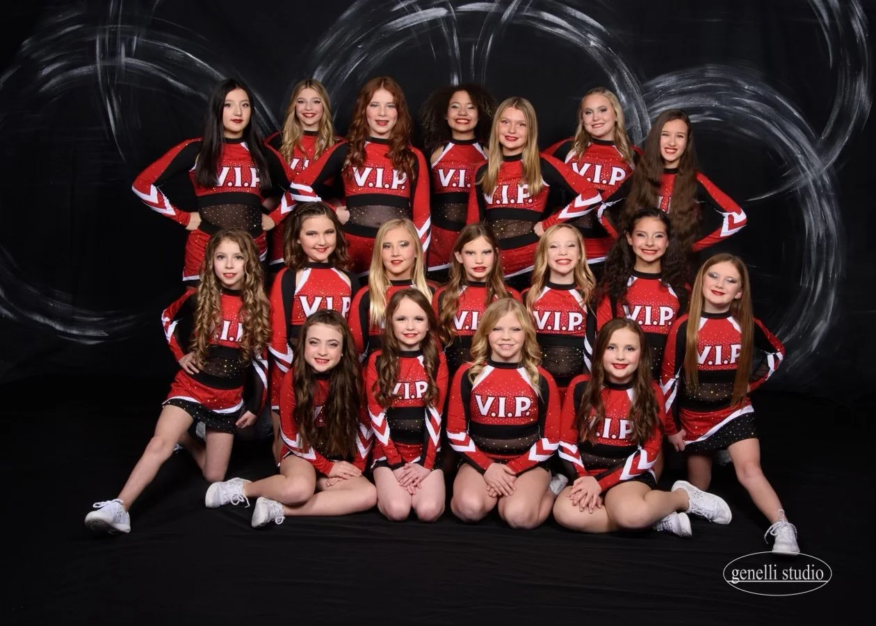 Cheer — V.I.P. Gymnastics, Ninja, and Cheer