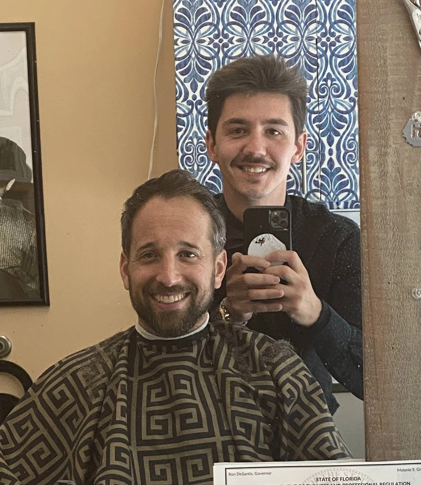 Karen Pompetti Master Barber Sarasota