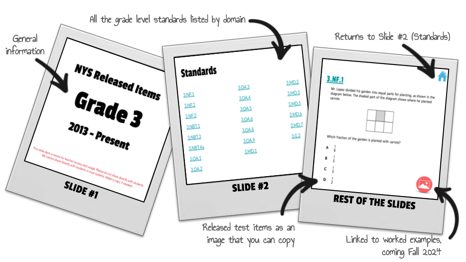 NYS RELEASED TEST ITEMS — CKingEd