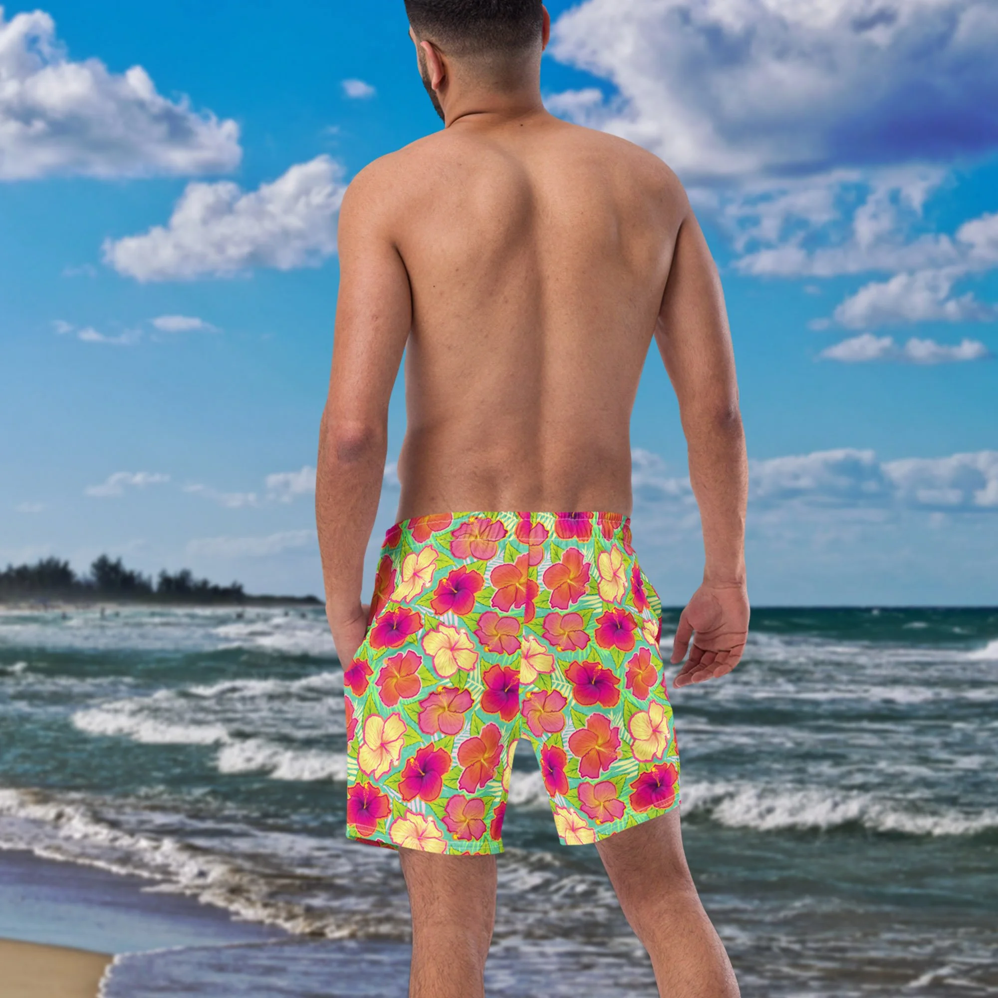 Underwater Camo - Florida In-Shore Men's Rash Guard — Squatch & Siren