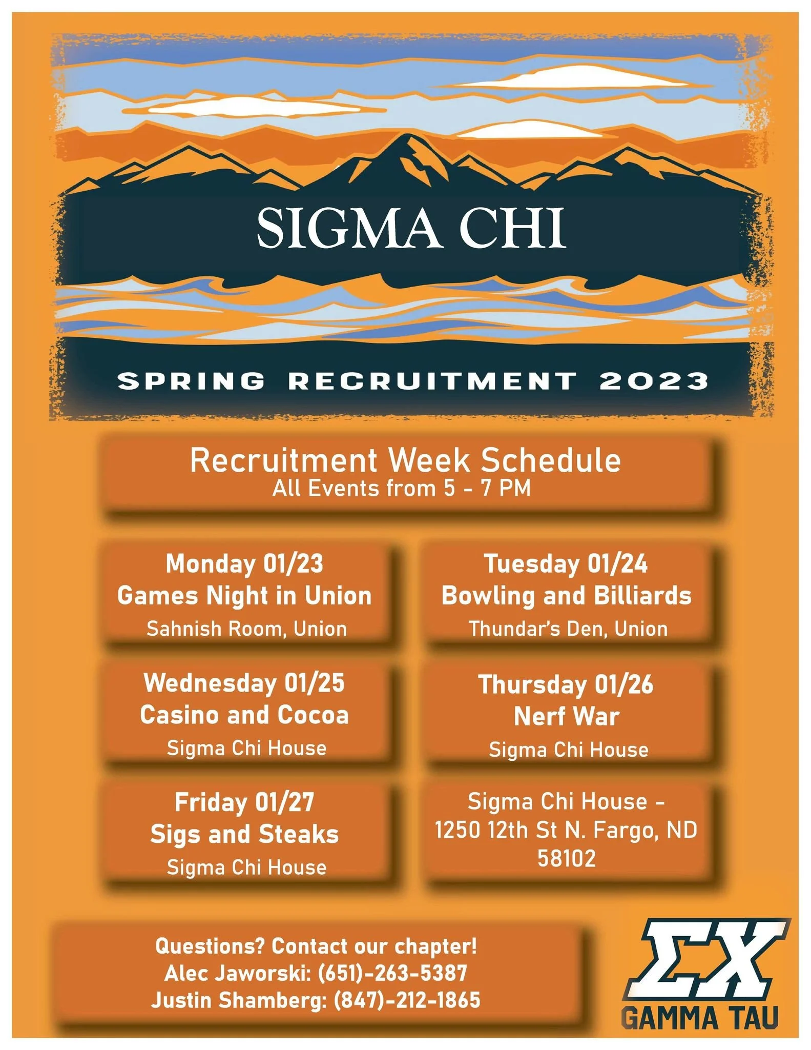 Latest Photos — Sigma Chi - North Dakota State University