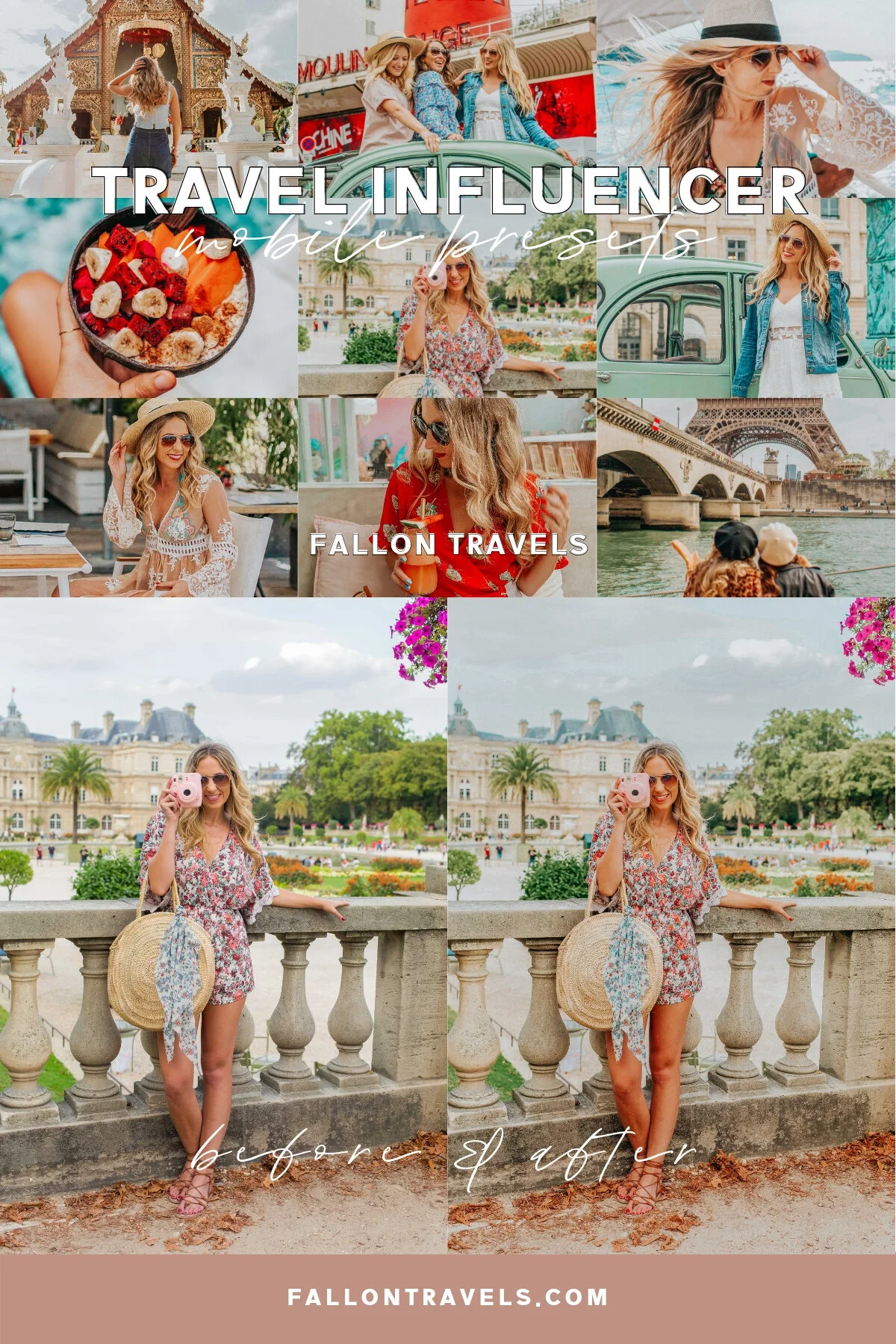 Visual Arts travel presets mobile presets for blondes 2 Lightroom ...