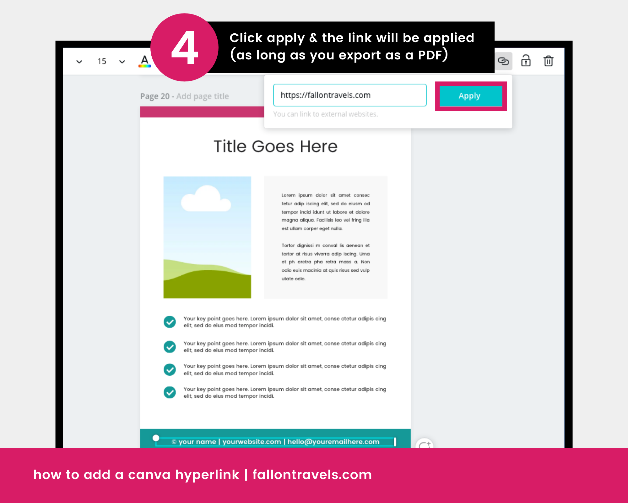 How to create fillable worksheets, workbooks & checklists with Canva ...