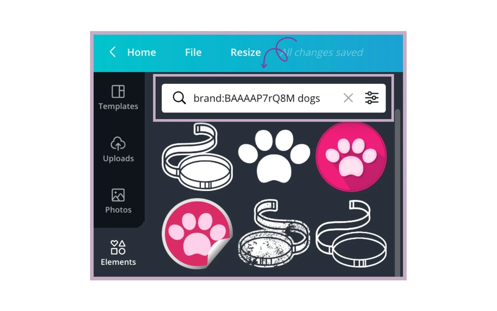 How to Search Canva for Free Elements Only using Filter Codes — Fallon ...