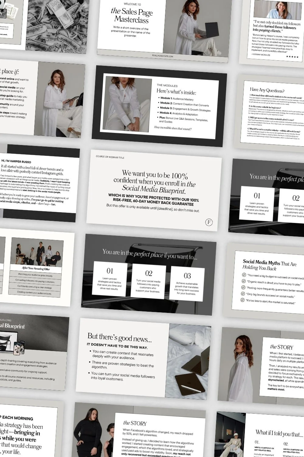 Capri Webinar & Slide Deck Canva Templates — Fallon Travels