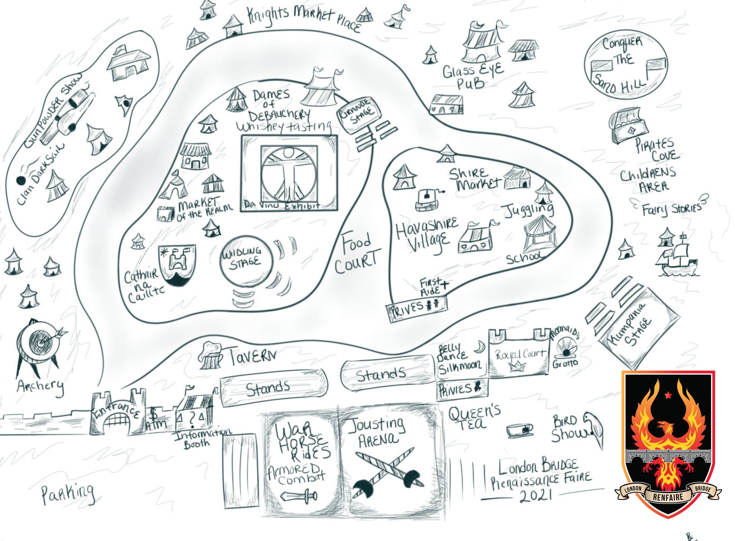 Goosebumps Horrorland Map