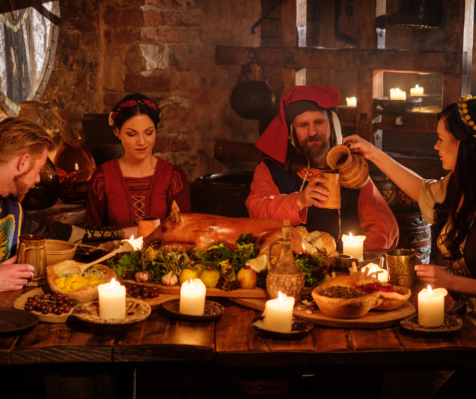 Renaissance Feast Table