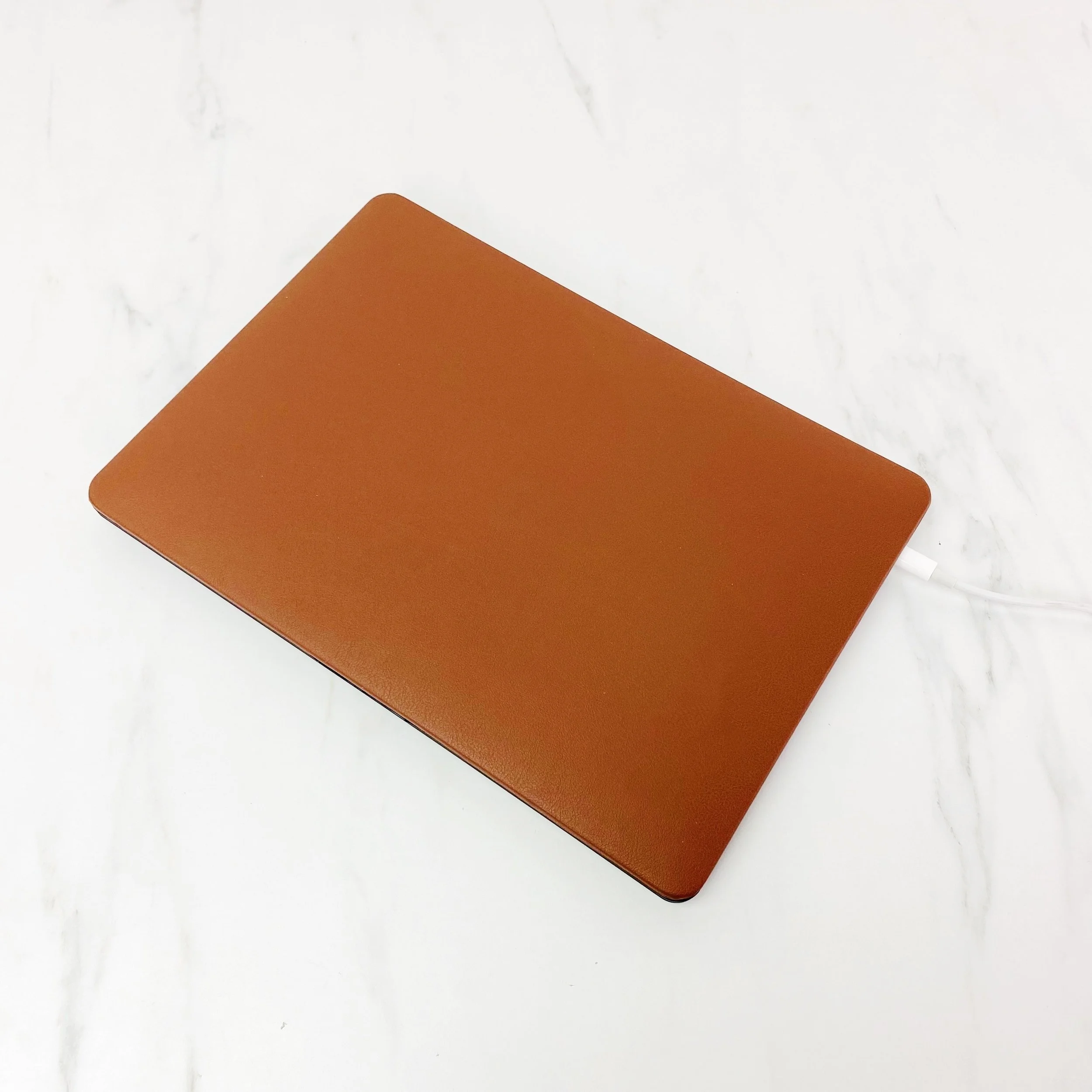 Personalized Custom Leather Macbook Air Pro Hard Shell Case Cover ...