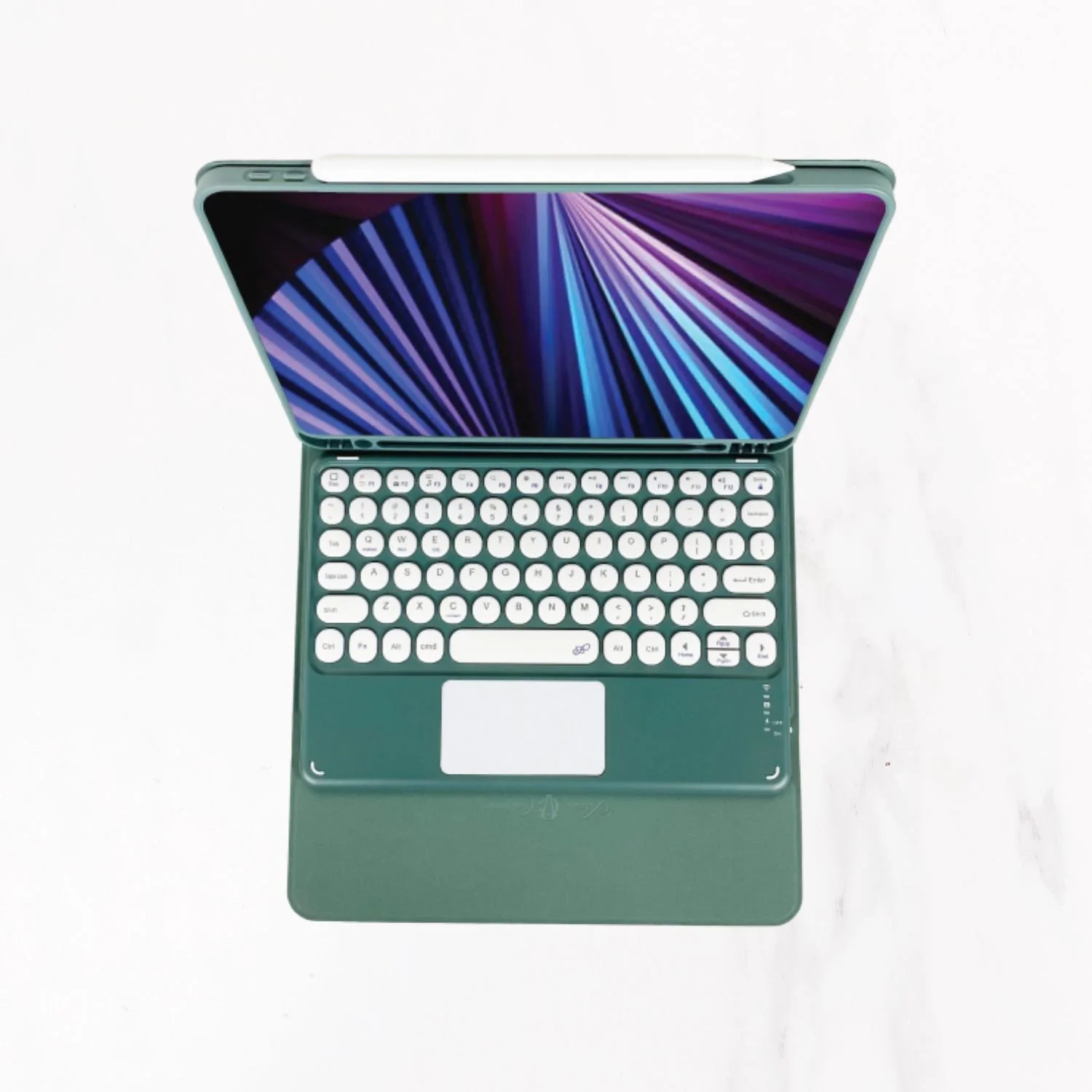 iPad Series - Keyboard Case - Light Blue — Valerie Constance ...