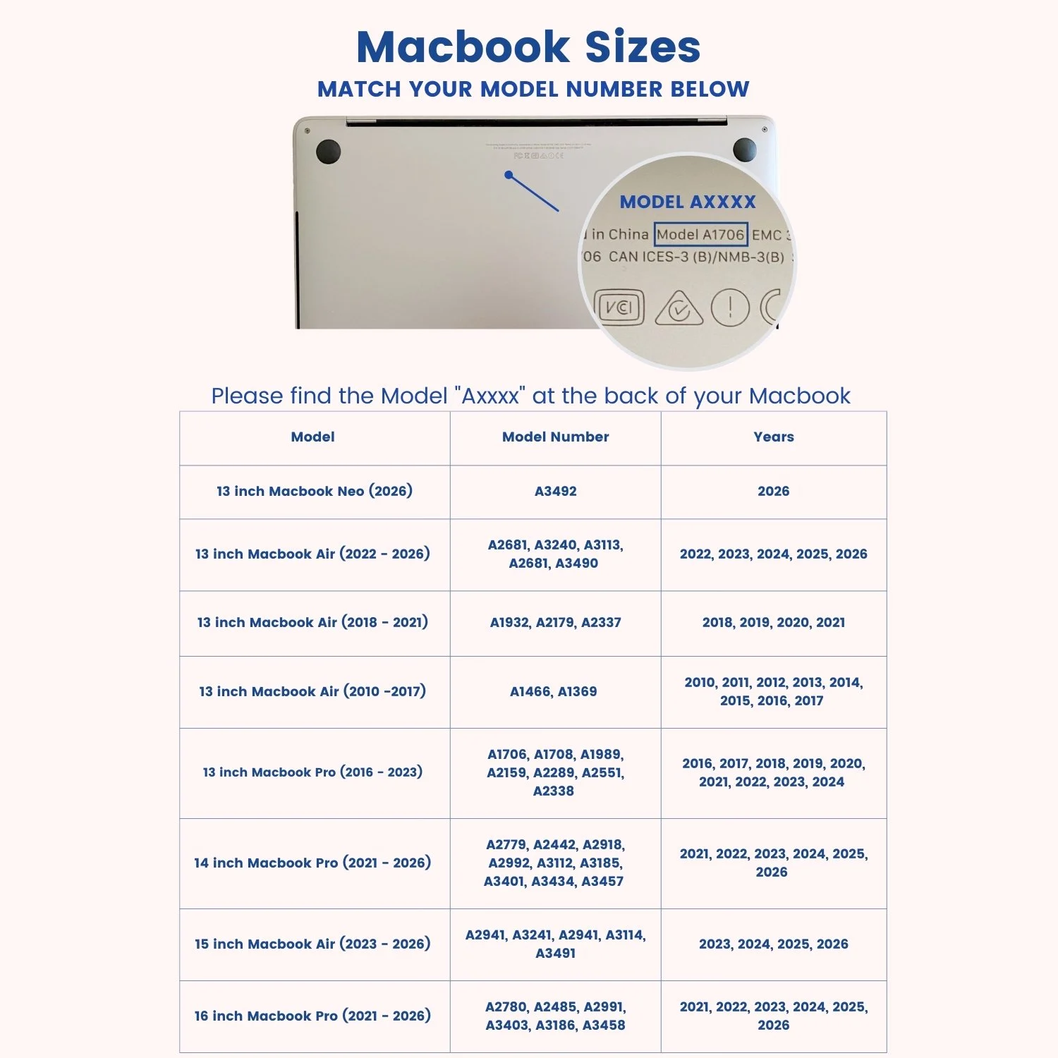 Macbook Sizing Chart — Valerie Constance - Personalized Leather Tech ...