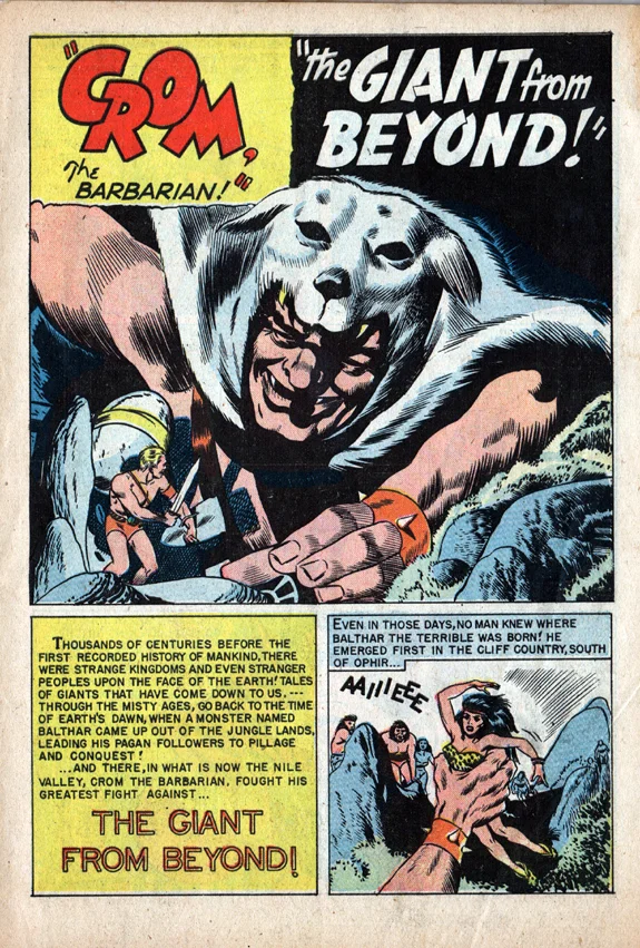 Crom the Barbarian — The Gardner Francis Fox Library