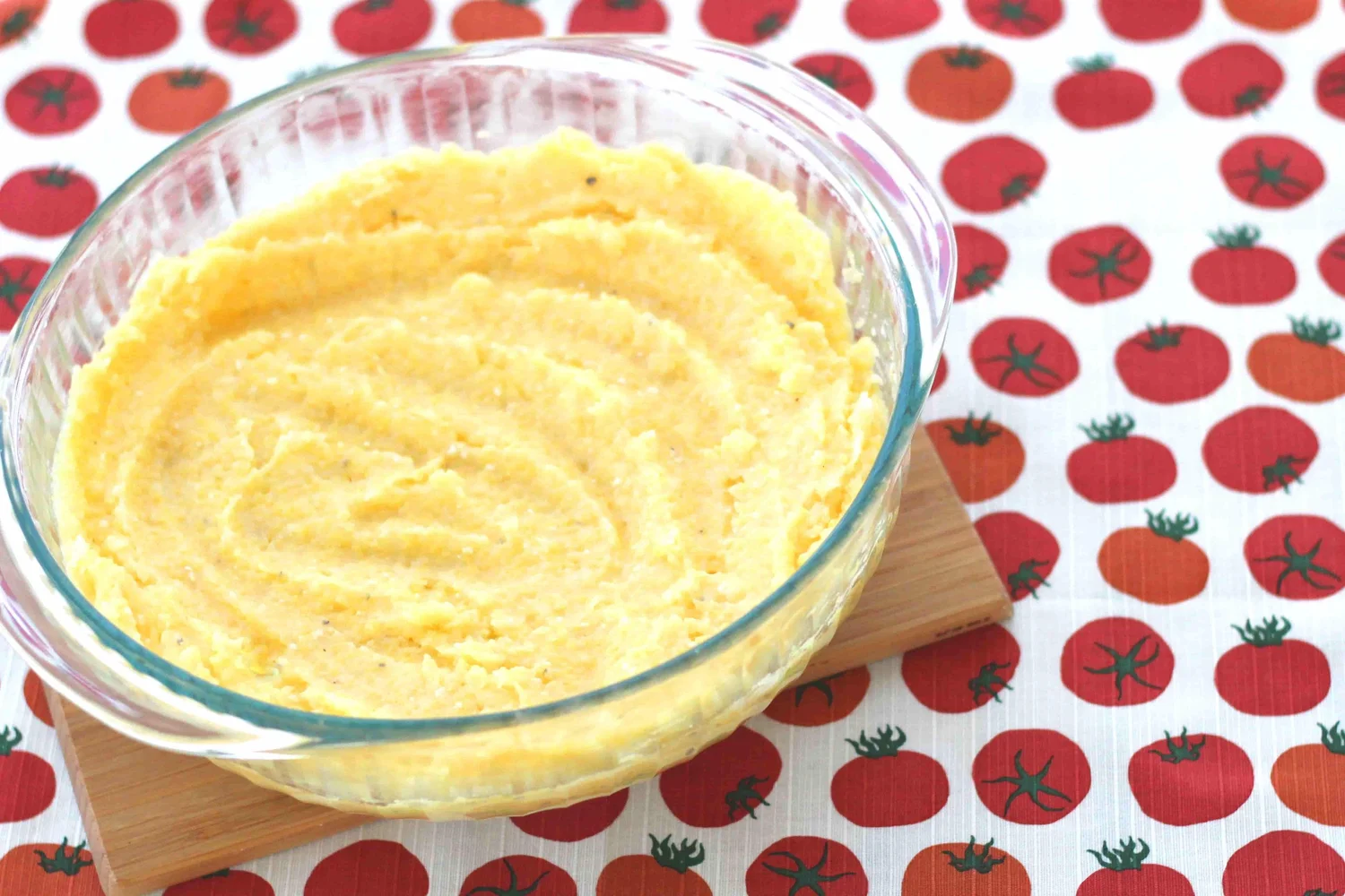 No-Stir Garlic Polenta — Whole You Nutrition