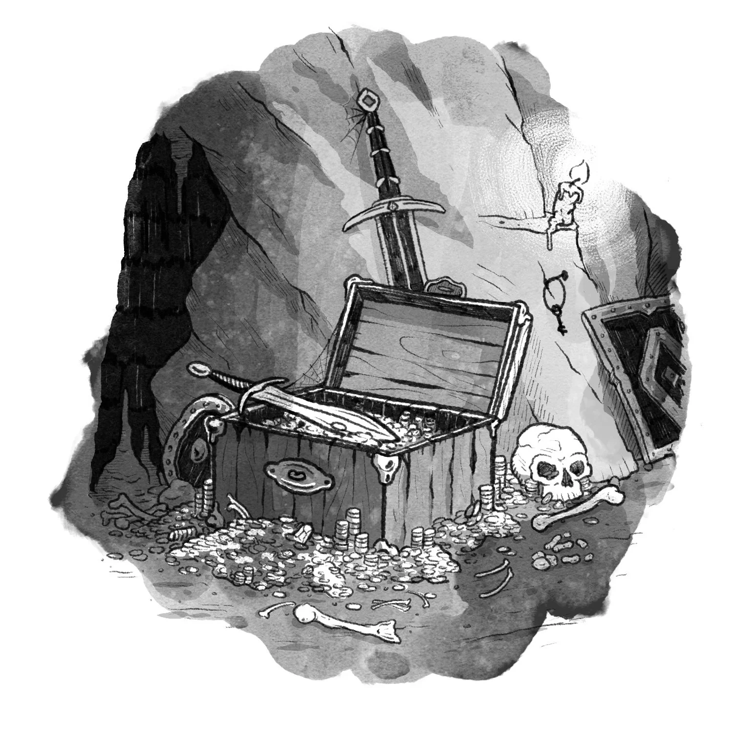 The Hobbit, troll cave — Oliver Allison