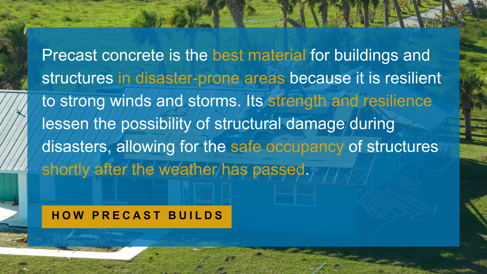 Disaster Recovery: Precast Concrete's Impact on Infrastructure in the ...