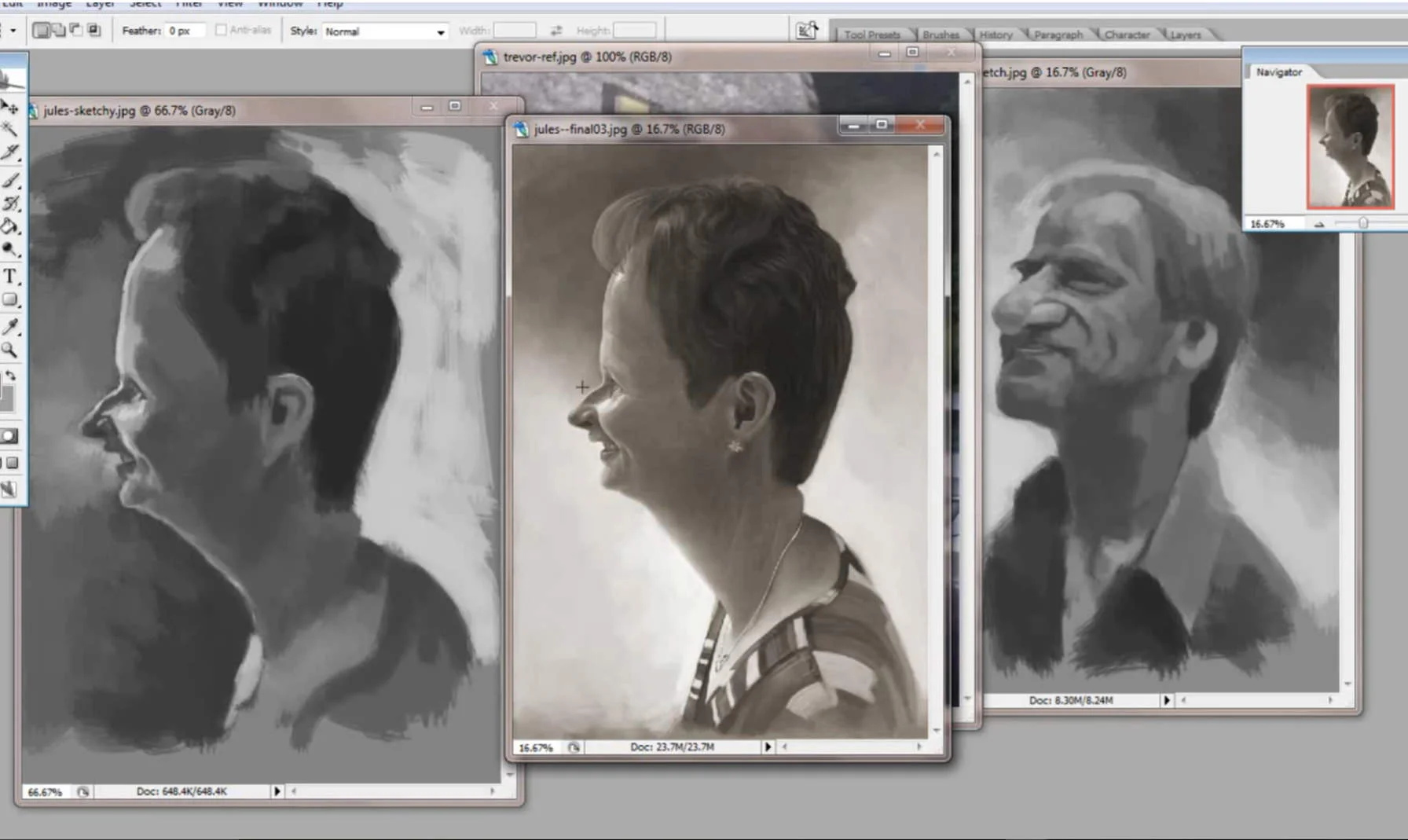 Caricature Course — Paul Moyse