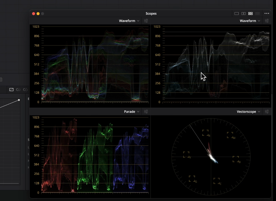 Quick and Easy Way to Set Up Scopes Like a Pro | DaVinci Resolve 18 ...
