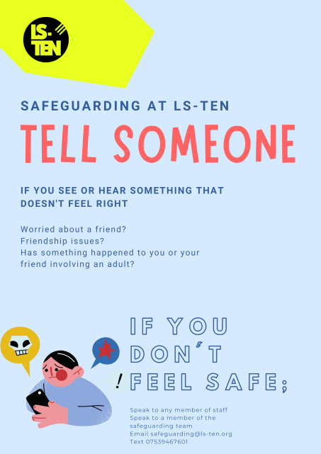 Safeguarding — LS-TEN - Education, Sport & Community