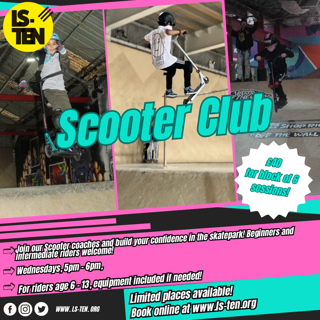 Wednesday Scooter Club — LS-TEN - Education, Sport & Community