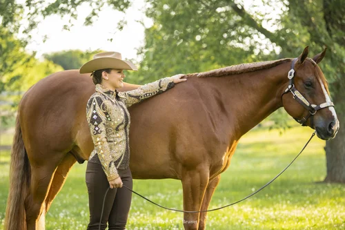 Julie Scrivo with Jerry, Allusion, Harvey, Tiny and Upie | Horse ...