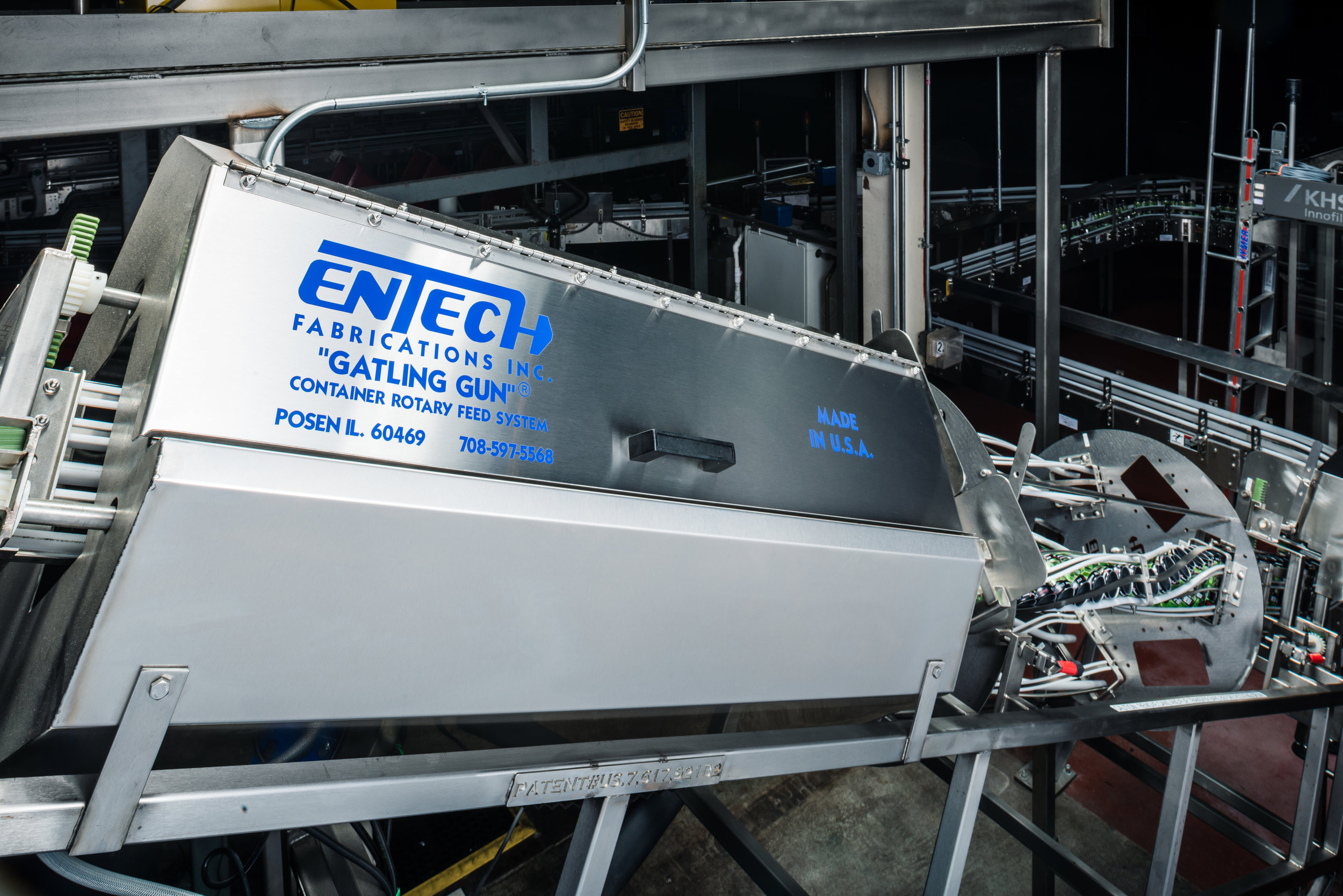 Entech Fabrications | About Us | Gatling Gun Can Rinser