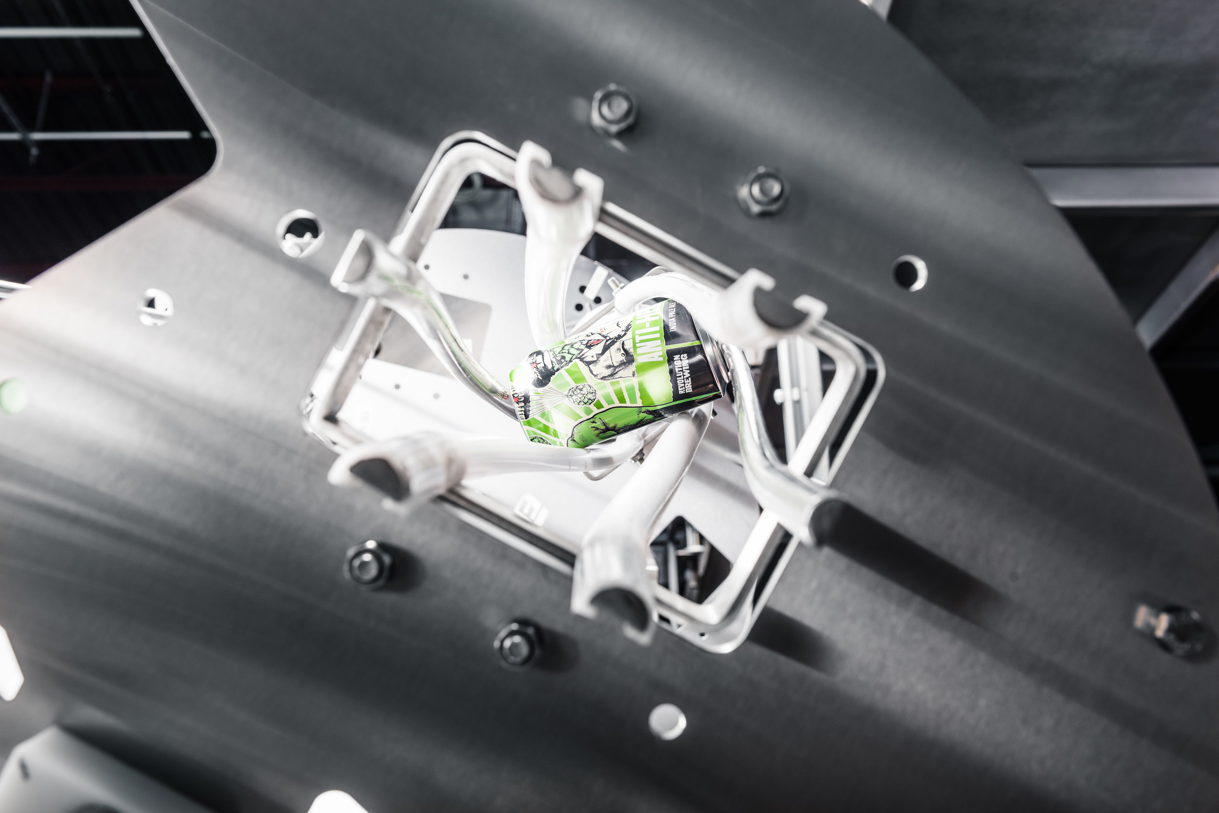 Entech Fabrications | Technology | Gatling Gun Can Rinser