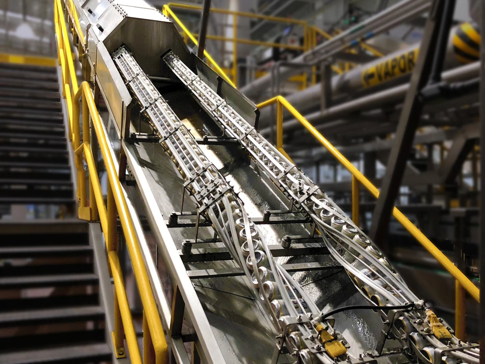 Entech Fabrications | Can Twist Rinsers | Gatling Gun Can Rinser