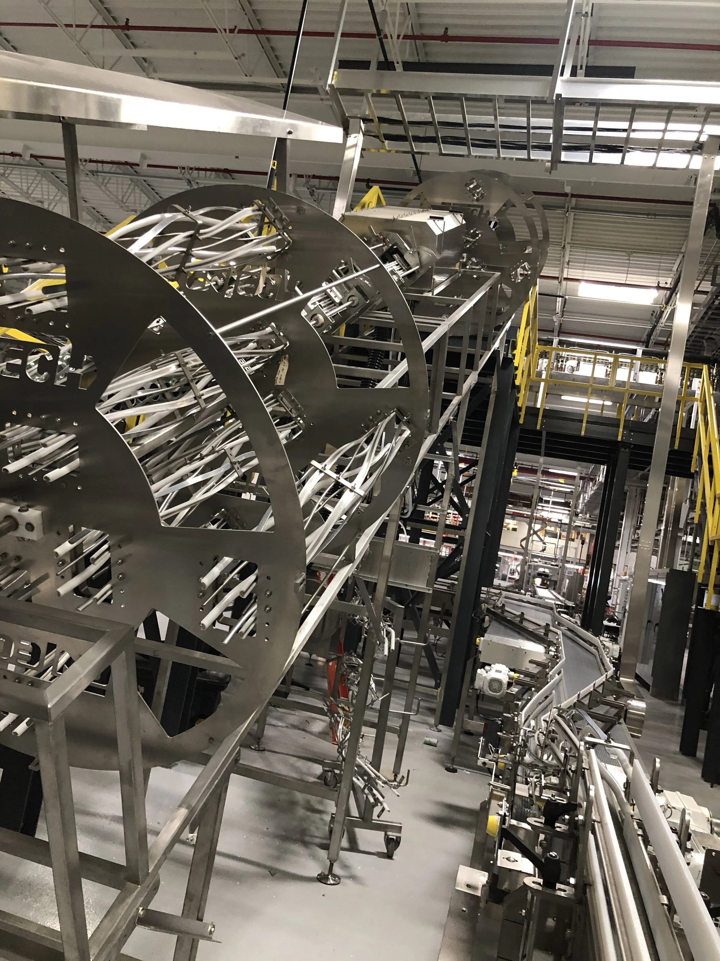 Entech Fabrications | Can Twist Rinsers | Gatling Gun Can Rinser