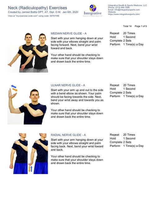 Personalized Physical Therapy Home Exercise Program (HEP) — IHSM
