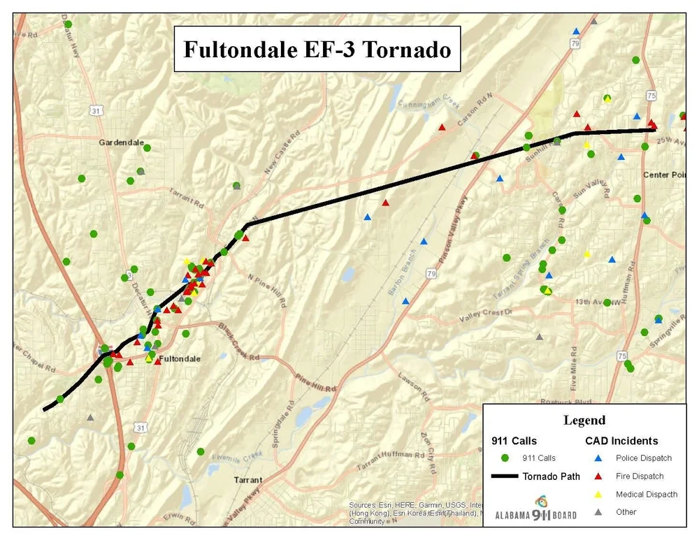 Inside INdigital: Fultondale Tornado and Visual Data — Within the ...