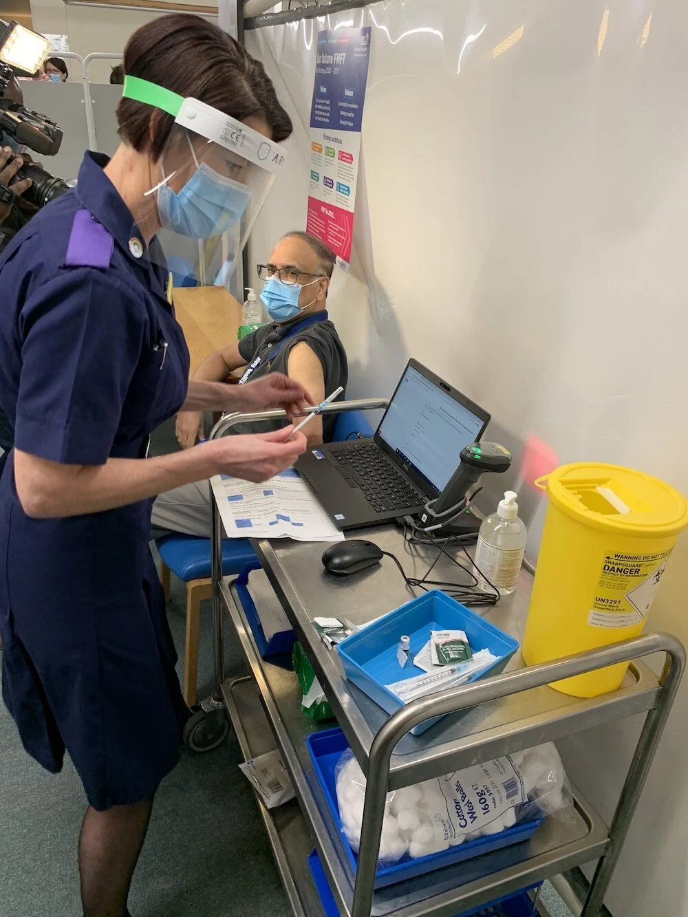 Hospital Screens for Vaccination & Blood Donation — KwickScreen