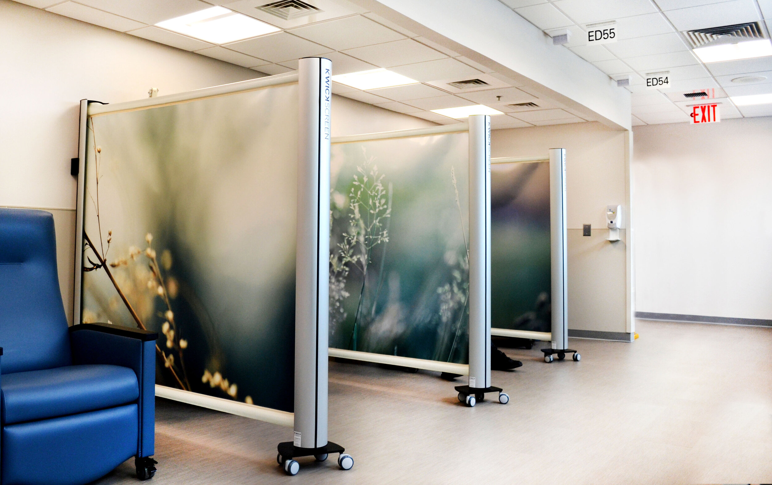 Hospital Screens for Emergency Rooms & ICUs — KwickScreen