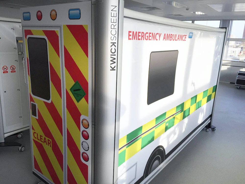 KwickScreen Hosptial Screens for Medical Simulation Training — KwickScreen