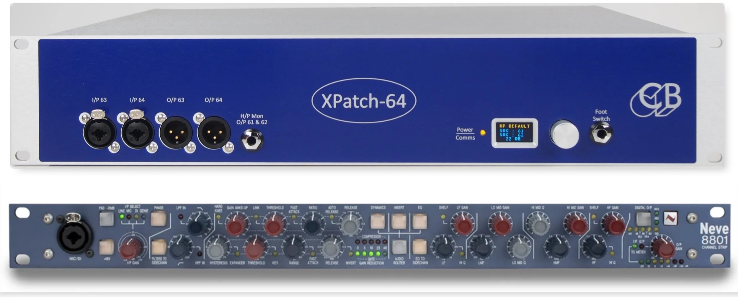 Using a Channel Strip with XPatch-32/64/96 — CB Electronics | Specialists in Studio Monitor ...