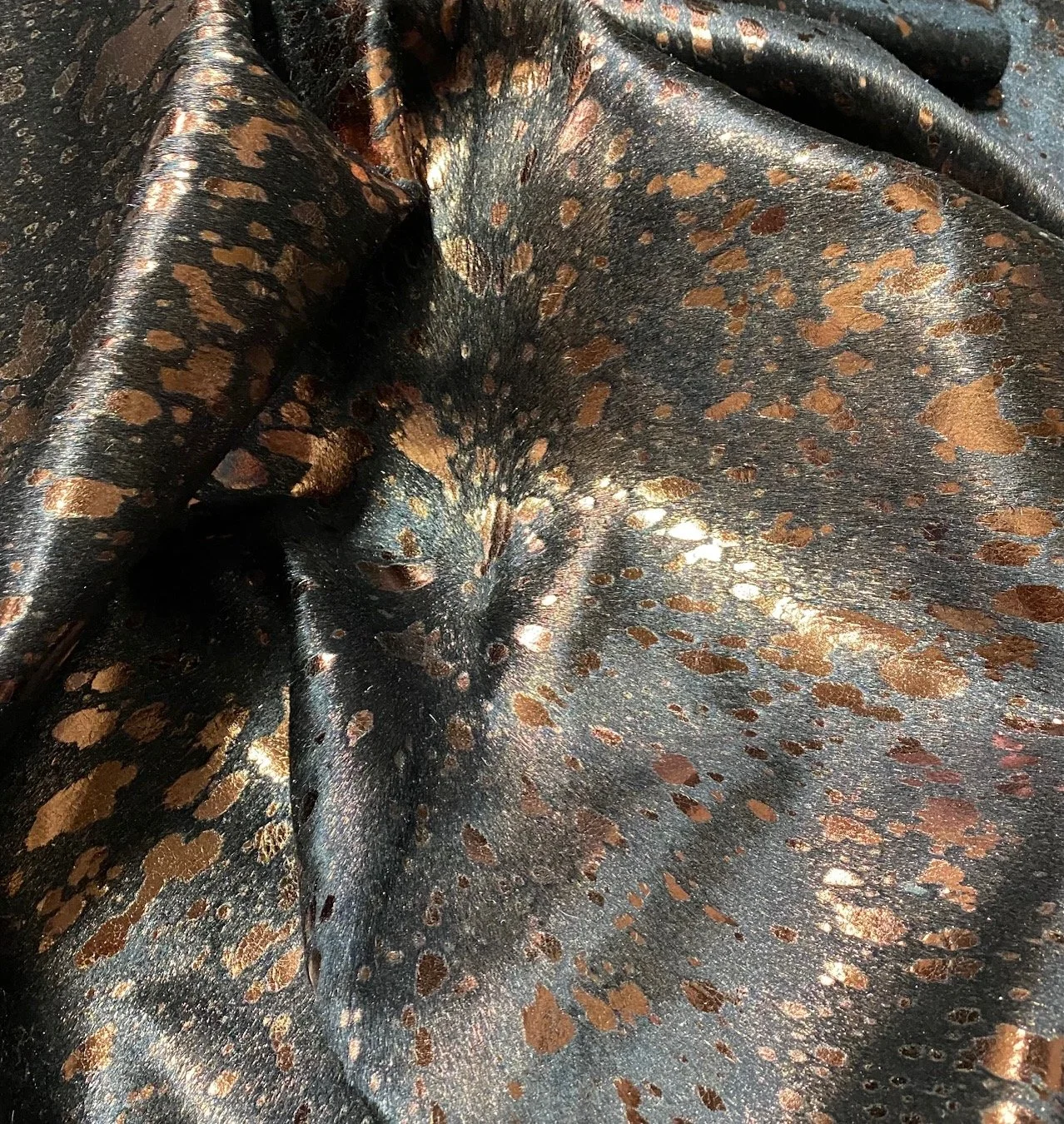 Acid Washed Metallic Cowhides — Texas Leather Goods