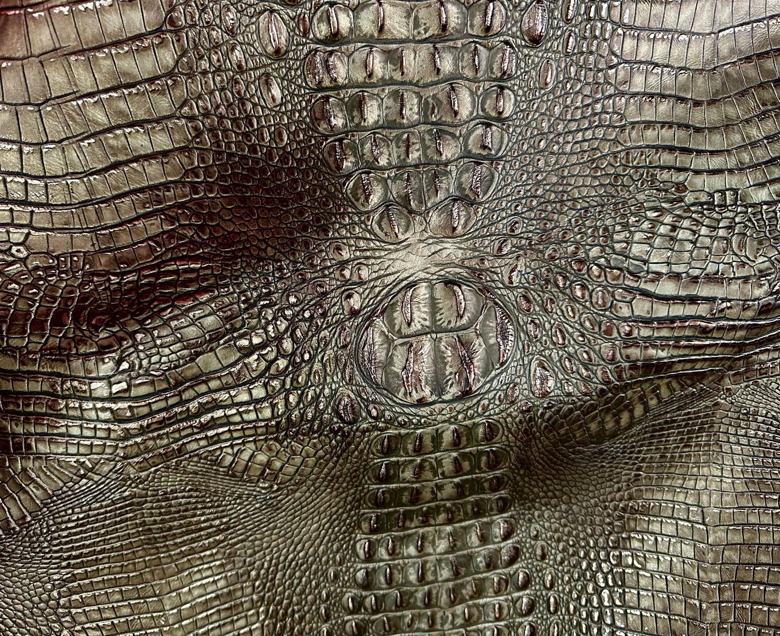 Reptile Embossed Leather — Texas Leather Goods