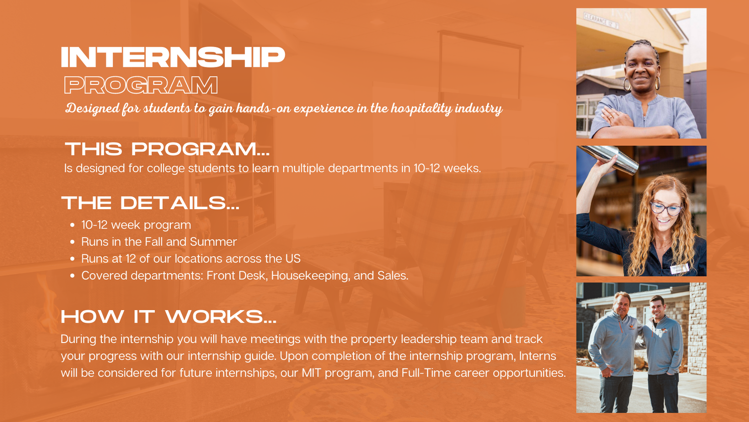 MIT Program & Internships — THM