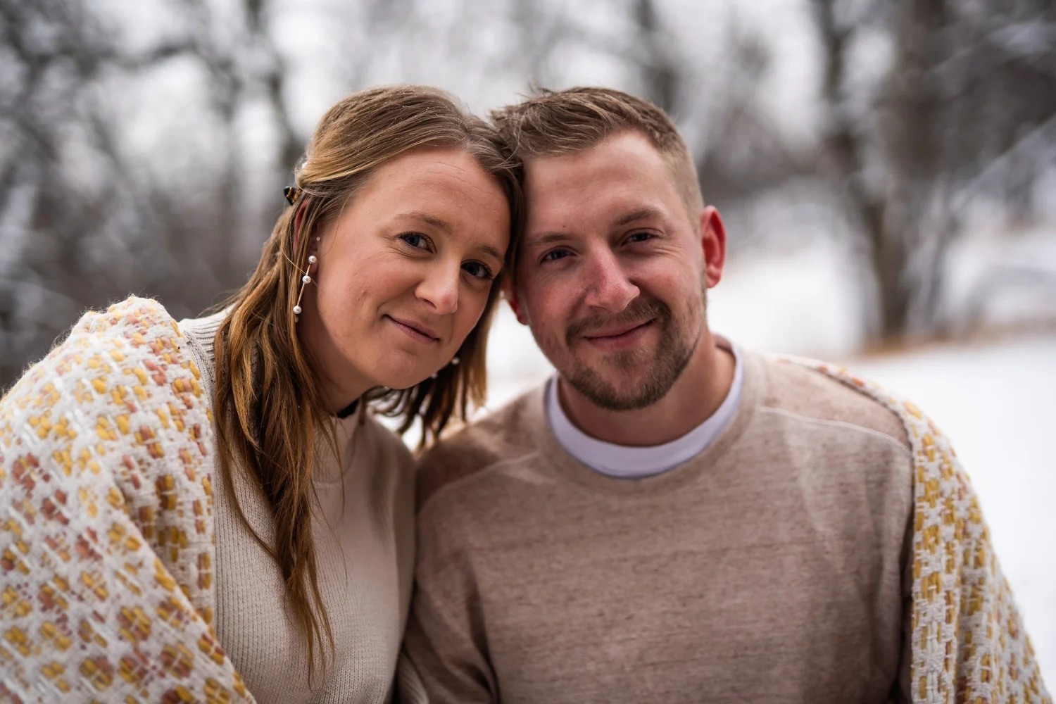 Tiffaney & Josh's Bismarck, ND Engagement Session — Brittanyography