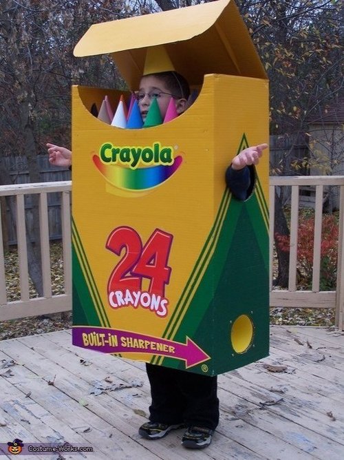 Kids Halloween Costumes You Can DIY With Boxes | Petit Architect