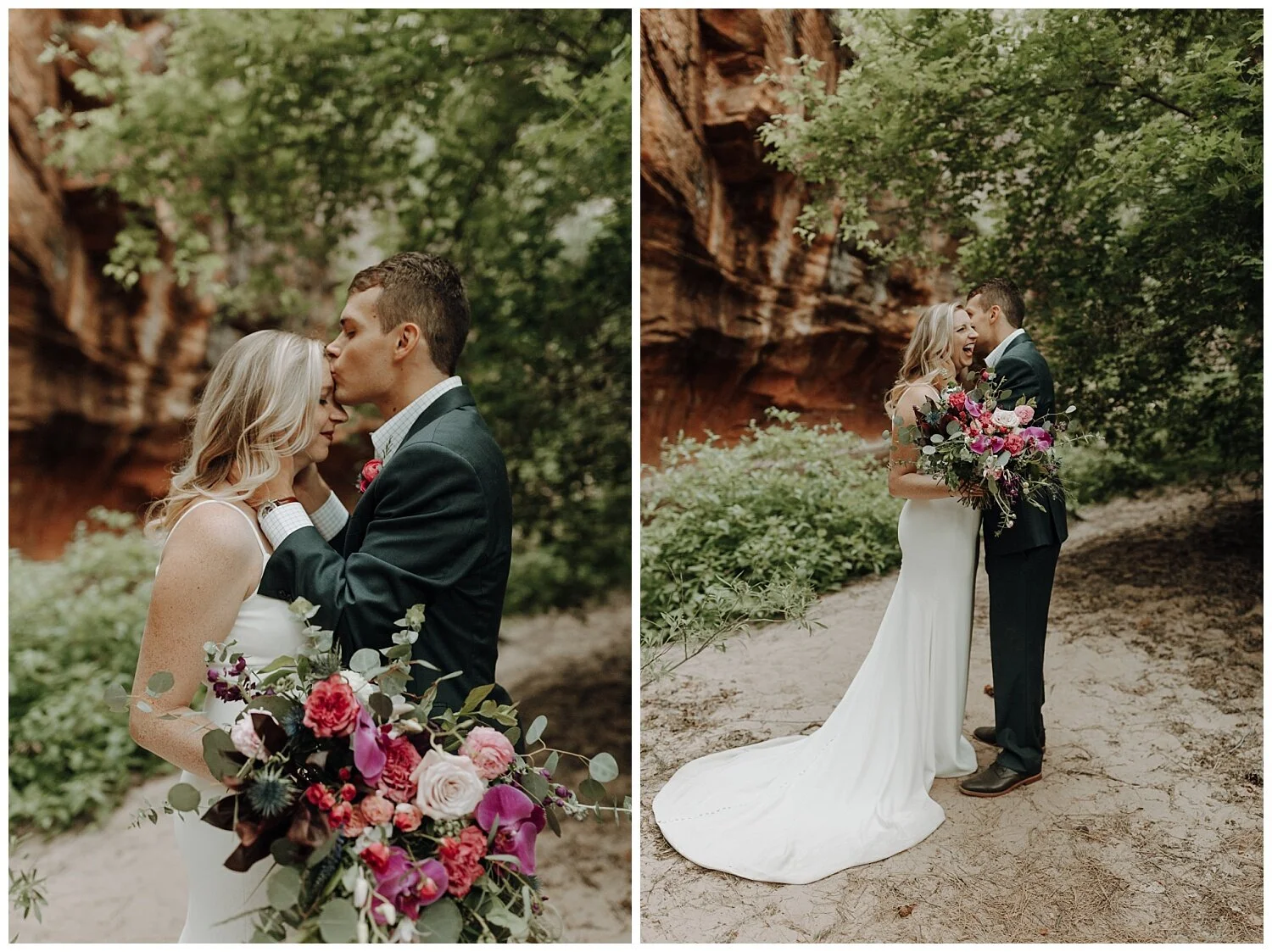 Emily + Brett | Oak Creek Canyon Sedona Elopement — Carmela Joy Photography