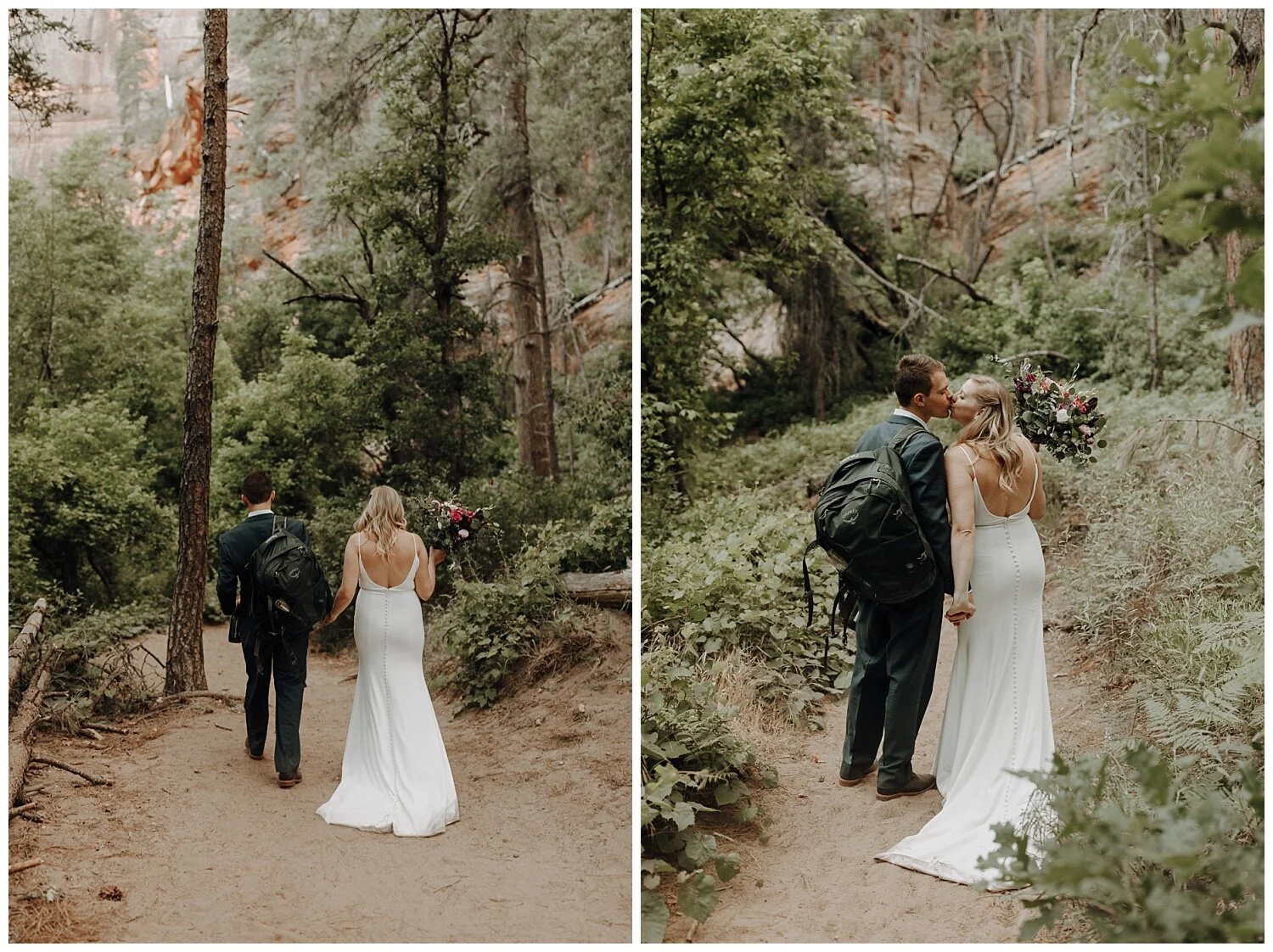 Emily + Brett | Oak Creek Canyon Sedona Elopement — Carmela Joy Photography