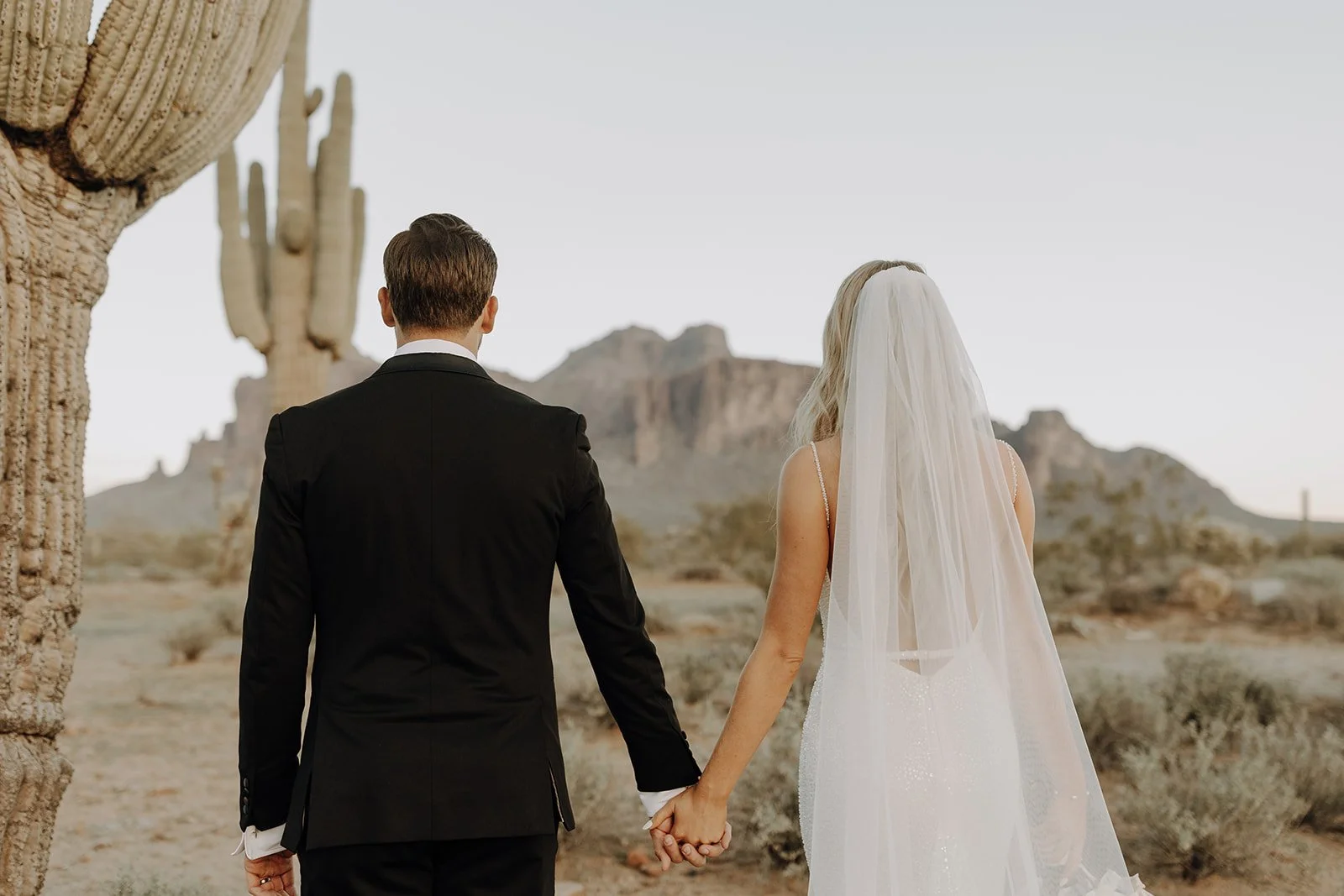 Modern Desert Wedding at The Paseo — Carmela Joy Photography