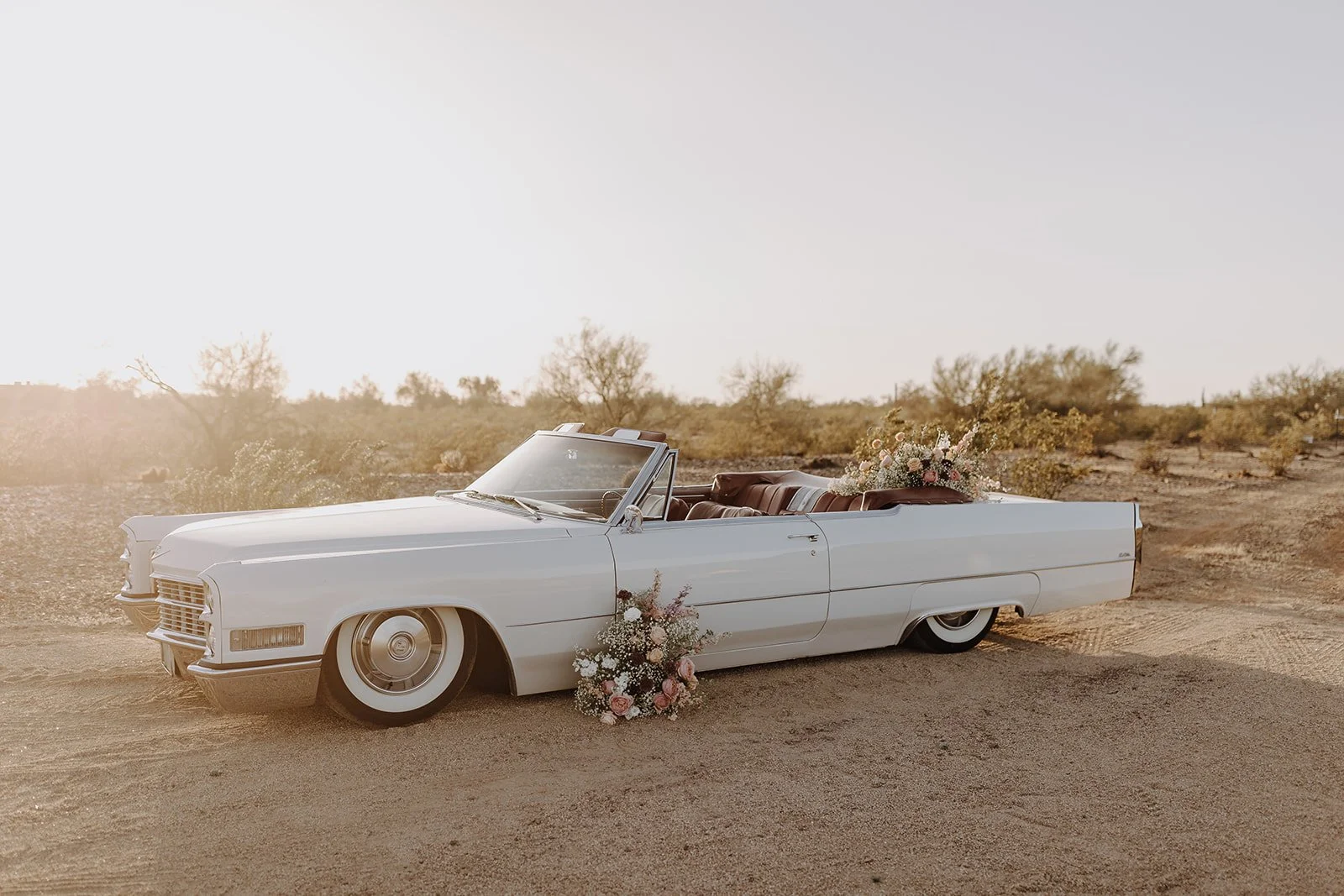 Vintage Wedding Styled Shoot with Convertible Getaway Car — Carmela Joy ...