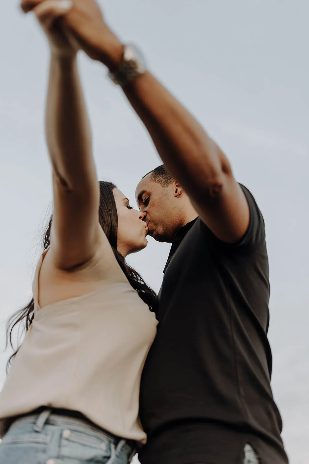 Unique Engagement Photos at Scottsdale Airport — Carmela Joy Photography