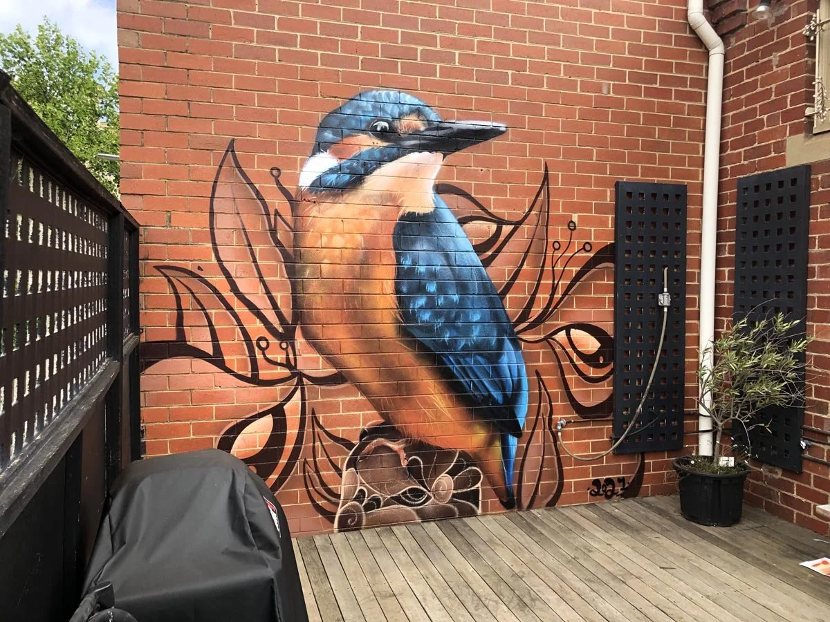 Residential Mural in Fitzroy by Melbourne Street Artist — Lukas Kasper ...