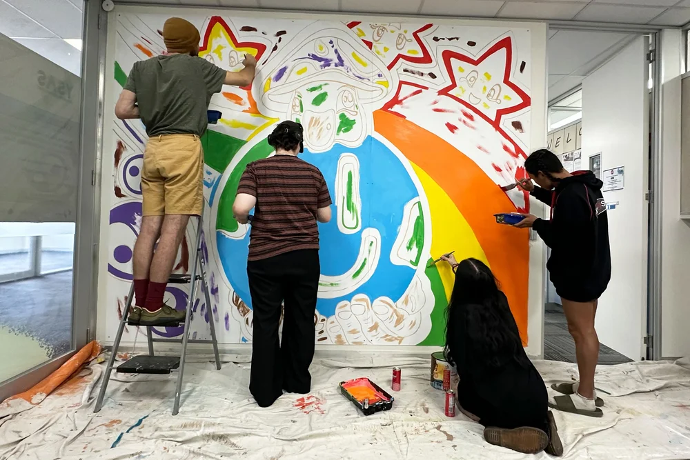 YSAS Youth Support Advocacy Service Mural — Lukas Kasper - Melbourne ...