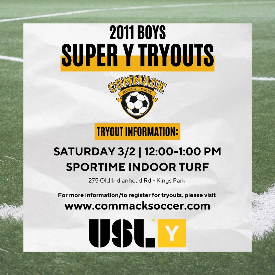 Tryouts — Commack Soccer