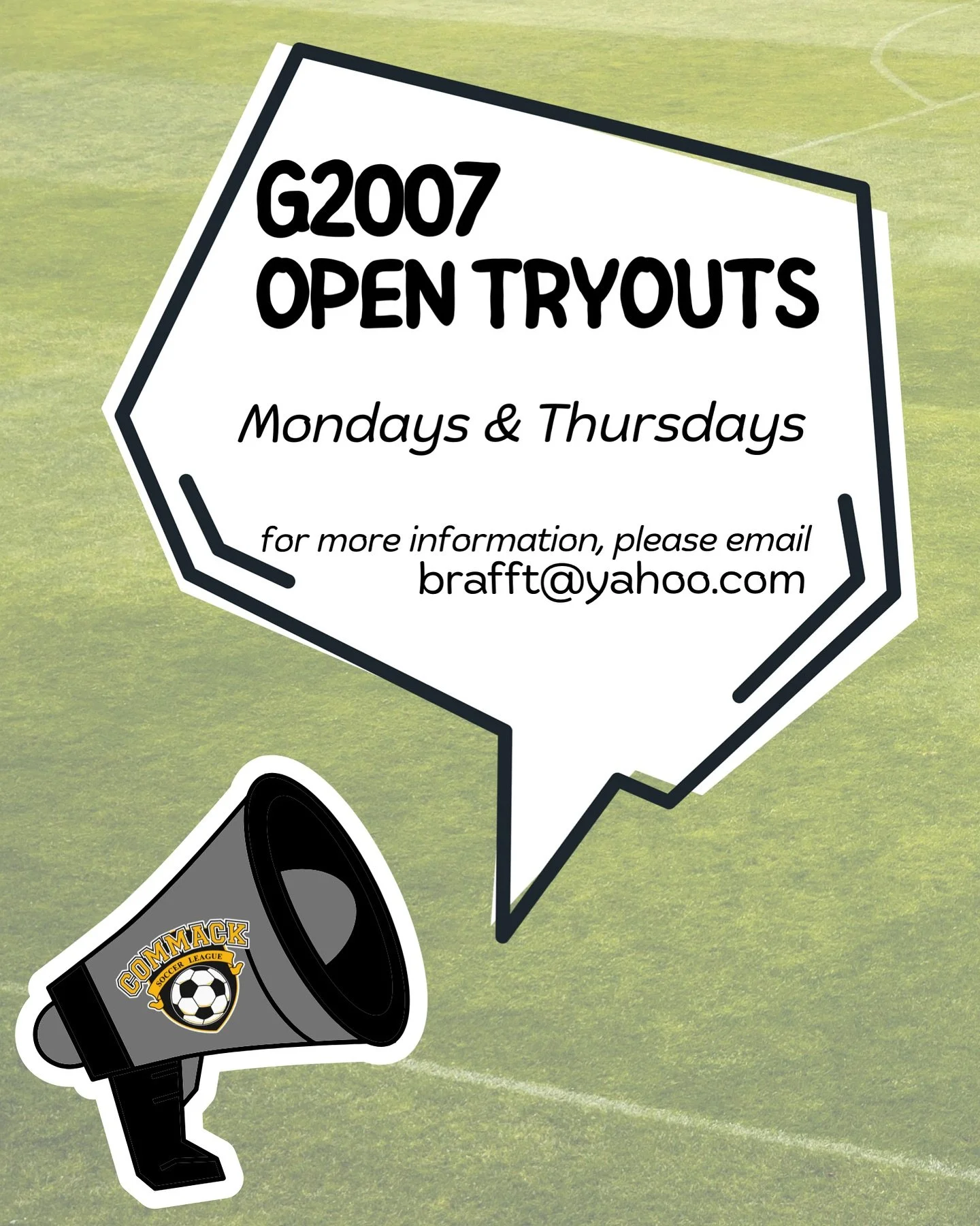 Tryouts — Commack Soccer
