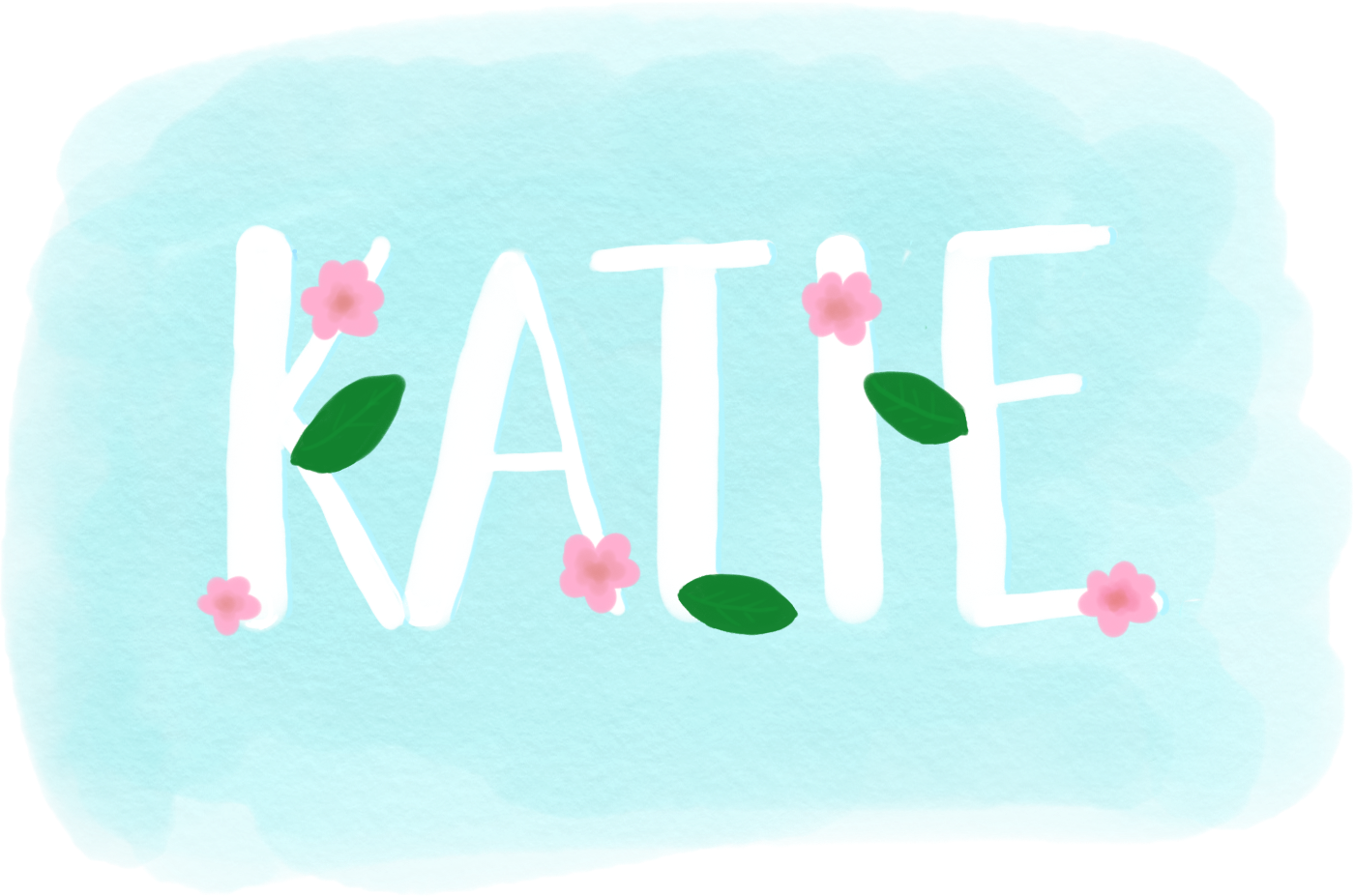 Katie Name Art