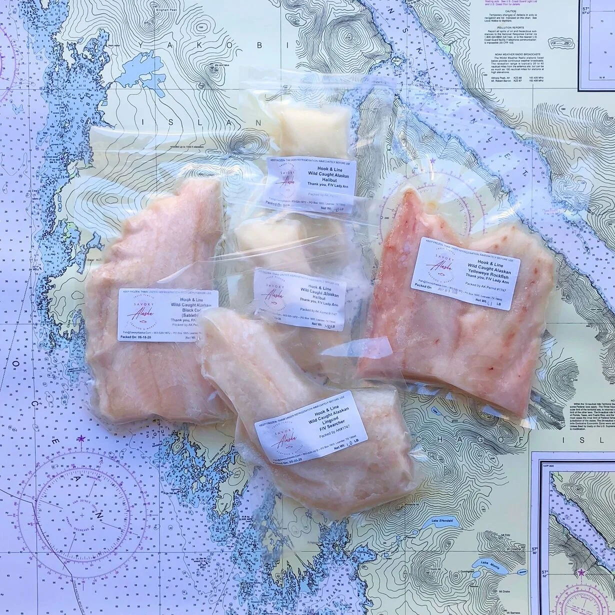 Wild, Hook & Line Caught Alaskan Seafood — Savory Alaska