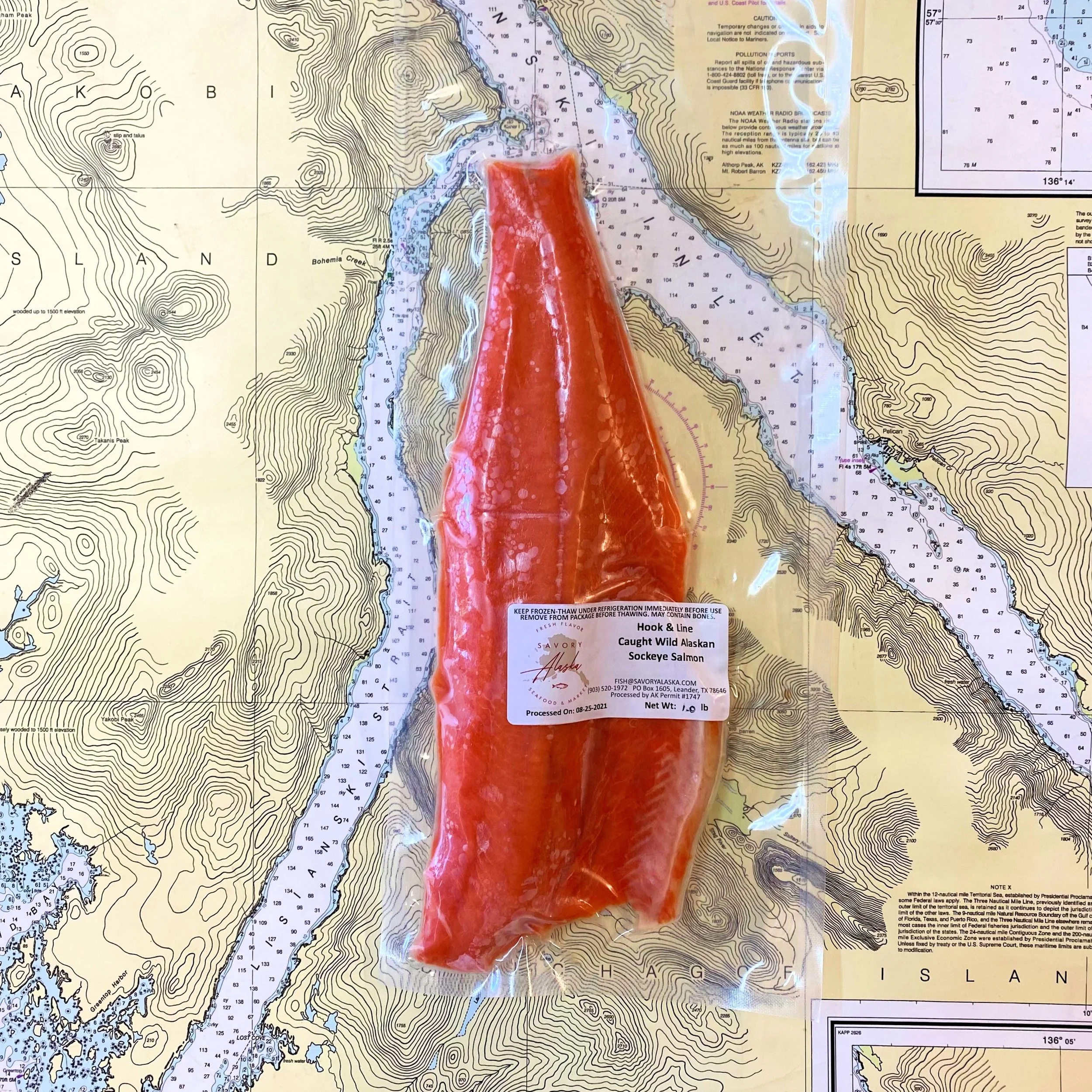Line-Caught, Ruby Red Sockeye Salmon — Savory Alaska